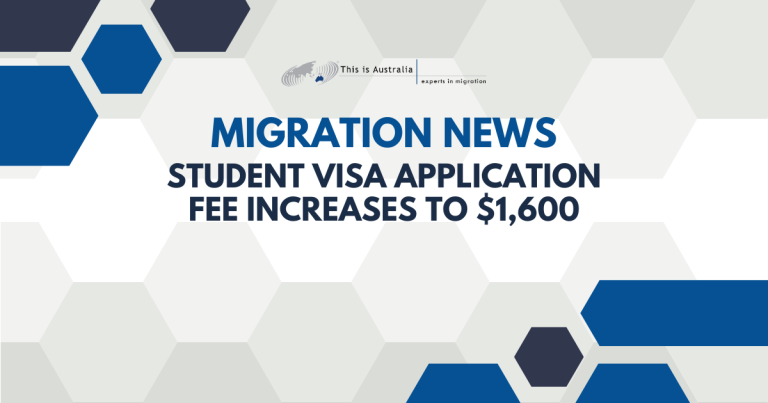 Student Visa Application Fee Increases - This is Australia